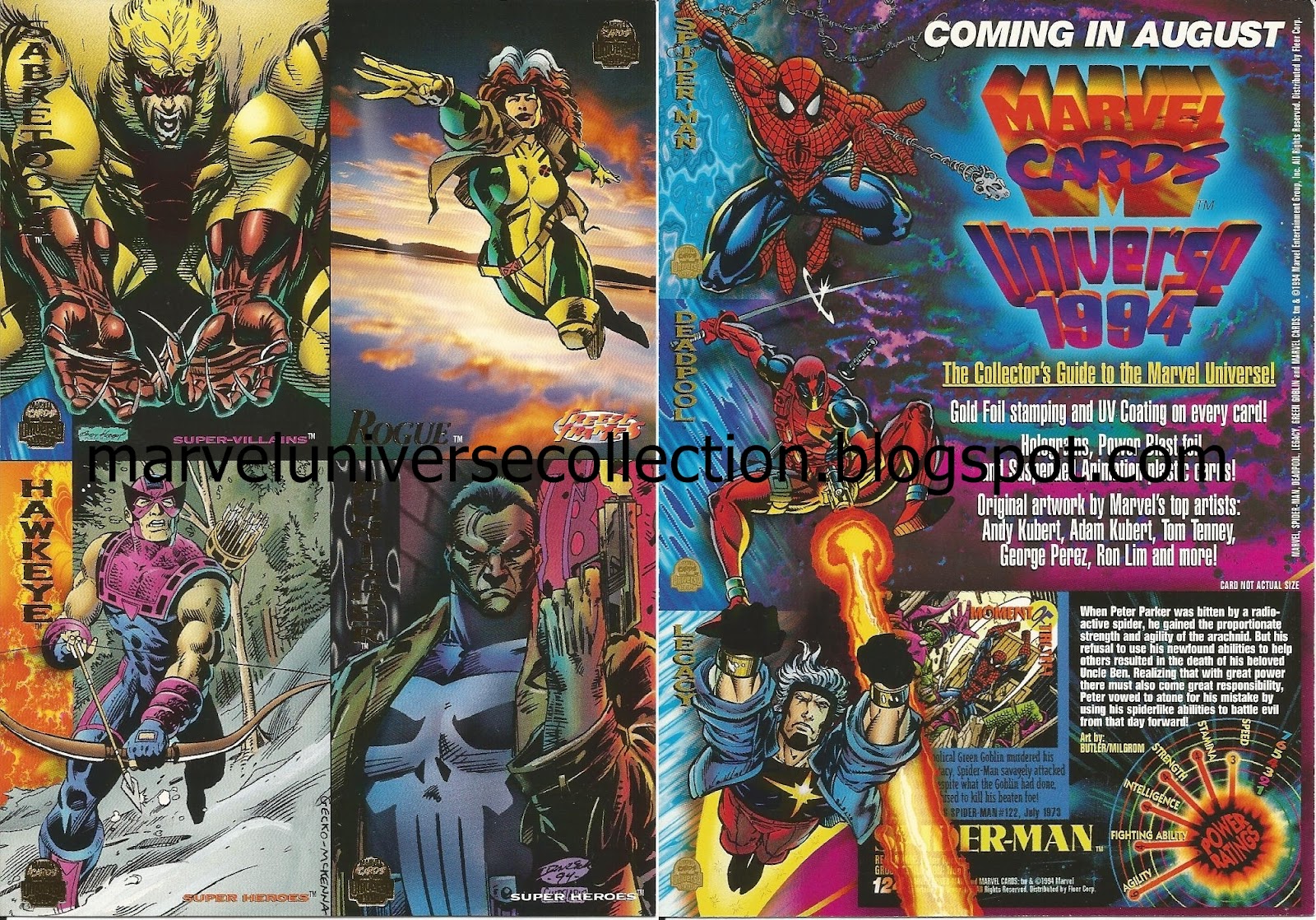 My Marvel Universe trading card collection: Marvel Universe Series V ...