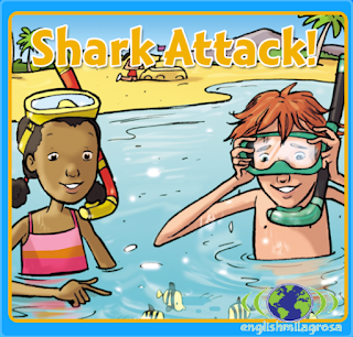 SHARK ATTACK STORY - 3rd Graders | ENGLISH LANGUAGE RESOURCES FOR ...