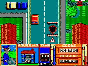 Retro Game Reviews: Postman Pat 3 (Amstrad CPC review)
