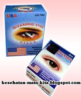 Obat Mata Tetes dan pil bisa pakai Gleaming Eyes : Kesehatan Mata