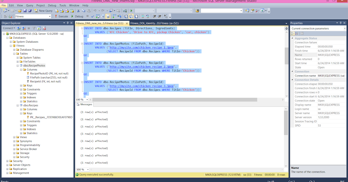 SQL: Data Manipulation Language (DML) [Part II] ~ Crystal Tenn