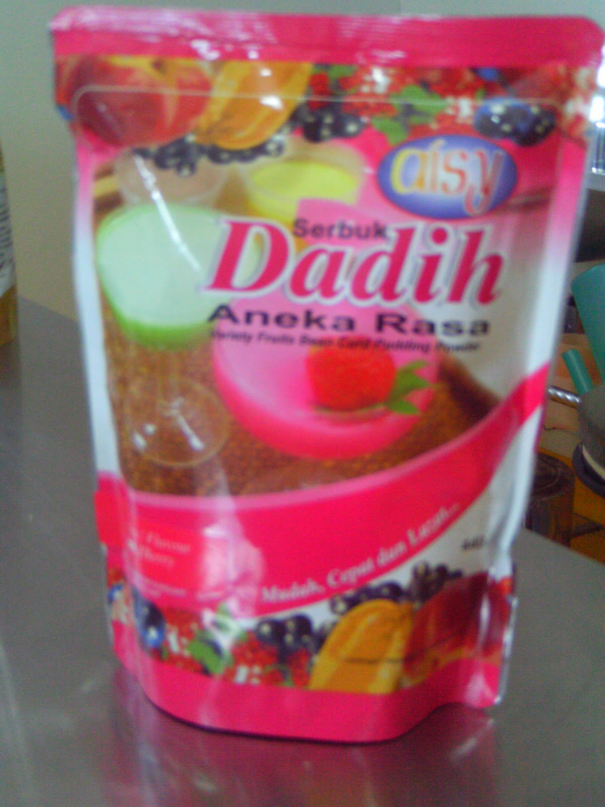 Makanan Tradisional Melayu: Resepi Dadih Strawberi Coklat