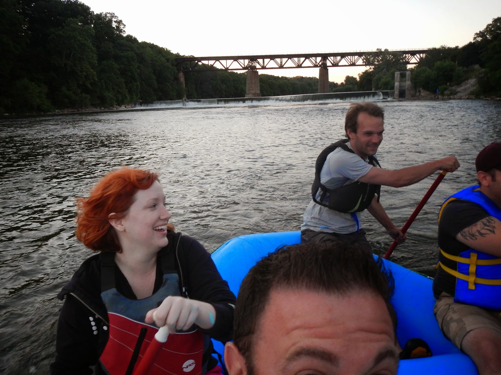 Night Rafting on the Grand River ~ Real Man Travels