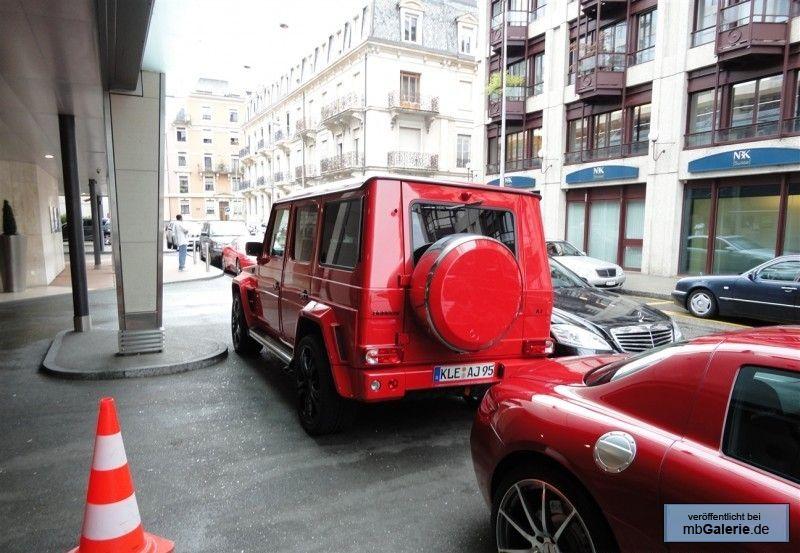BRABUS G V12 S Biturbo WIDESTAR RED | BENZTUNING