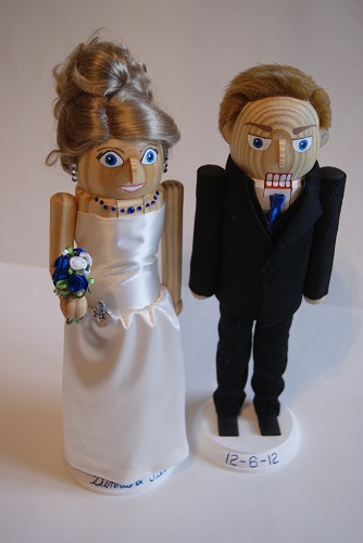 Really Cool Nutcrackers BLOG: Custom Made Bride And Groom Nutcrackers