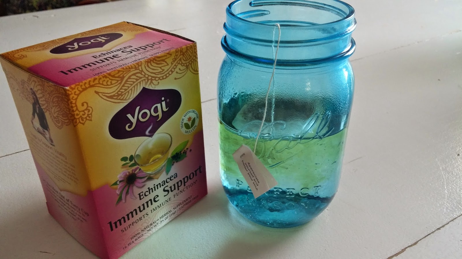 wholesome and homemade : Yogi Tea