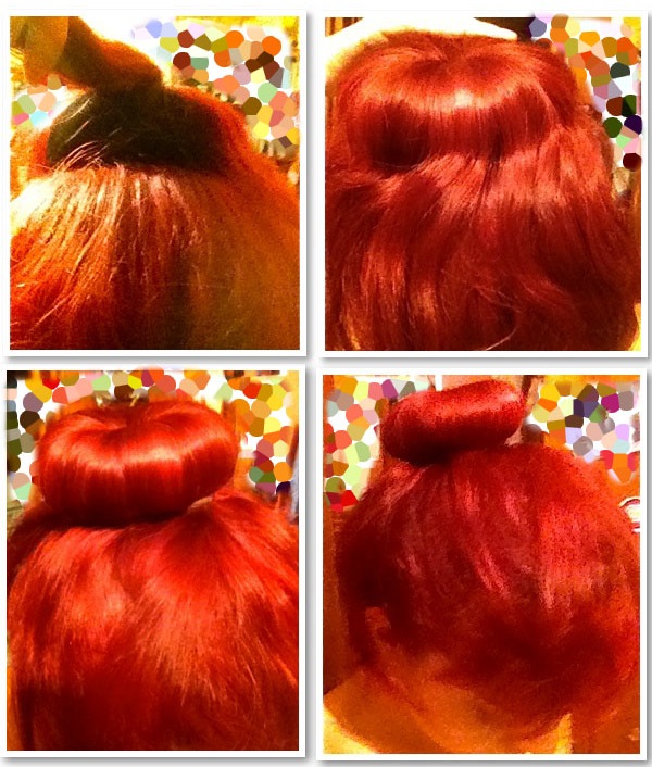 Caleidoscopio By Mony Pony: PEINA-2 Chongo de Donita