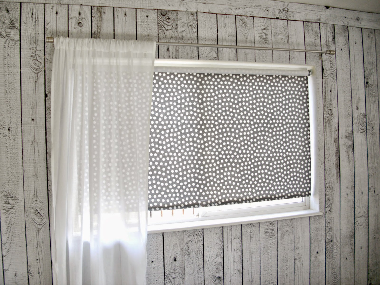 Master Bedroom Redo - Inexpensive Window Coverings - Little Vintage Cottage