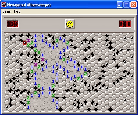 JUEGOS LIBERADOS: HEXAGONAL MINESWEEPER