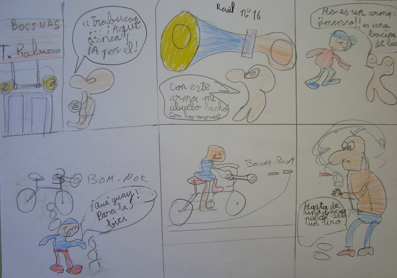 APRENDO ASÍ: CÓMICS INVENTADOS