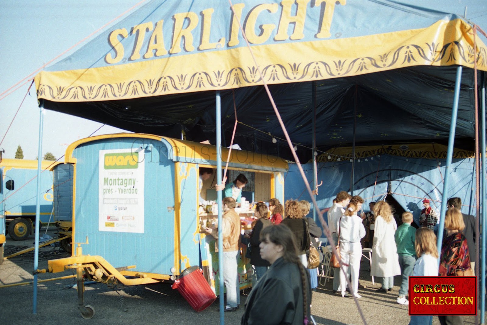 Circus -Collection: Circus Starlight, 1991, les installations