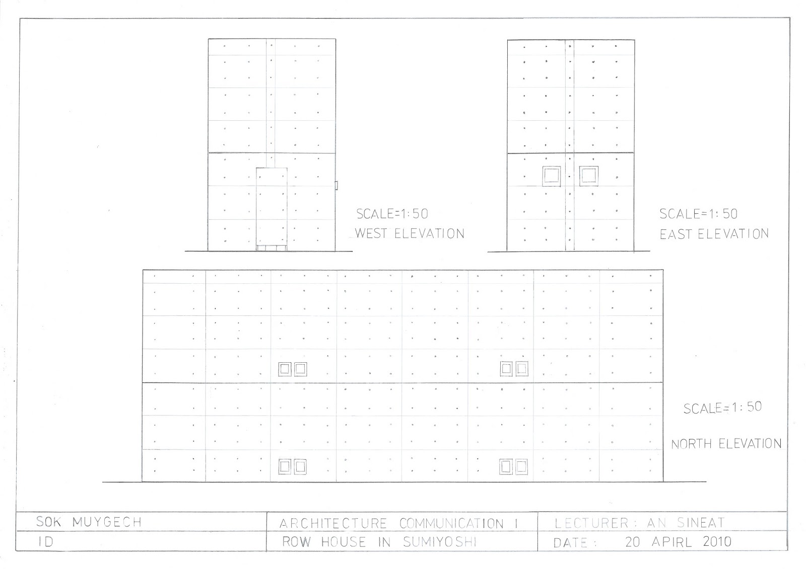 Arts & Architecture: Basic Working Drawing
