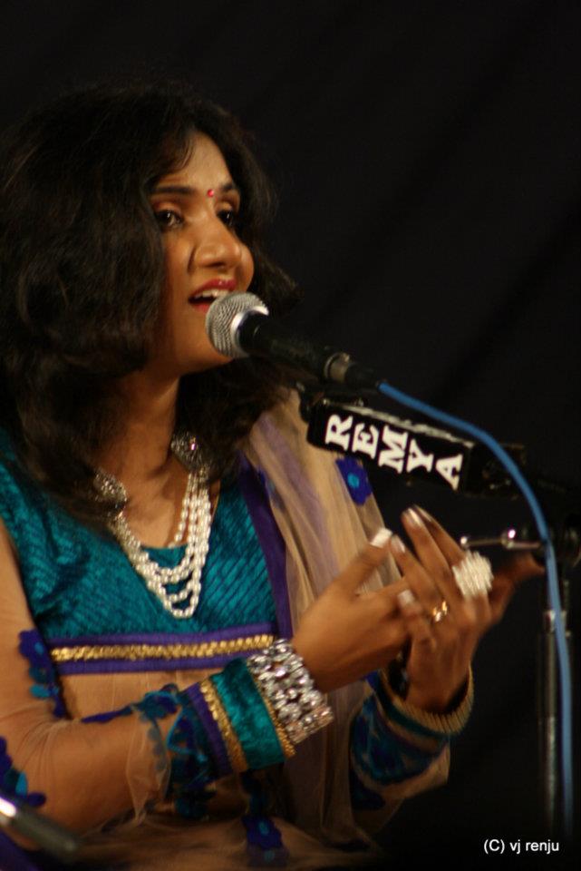 playback singer Manjari cute stills