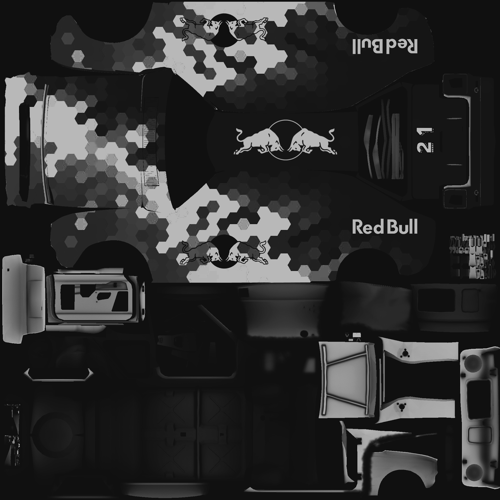 [Skin] Red Bull Racing WB | My Summer Car Brasil