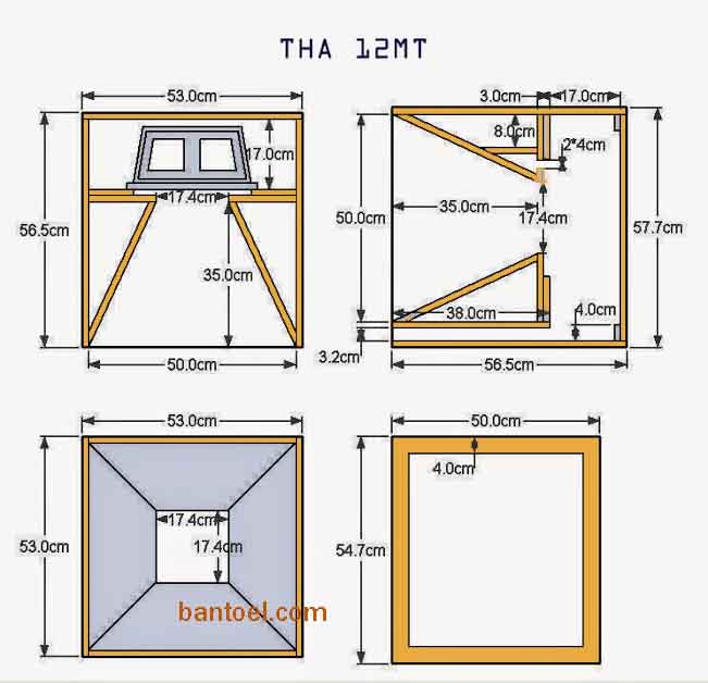 Ukuran Skema Box Speaker 12 Single Ql12 - Redaksi7