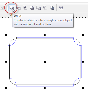 Membuat Custom Corner Border di CorelDRAW | Belajar CorelDRAW