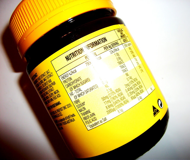 Nat's Adventures in Baking: Food Review: Vegemite (★ ☆ ☆ ☆ ☆)