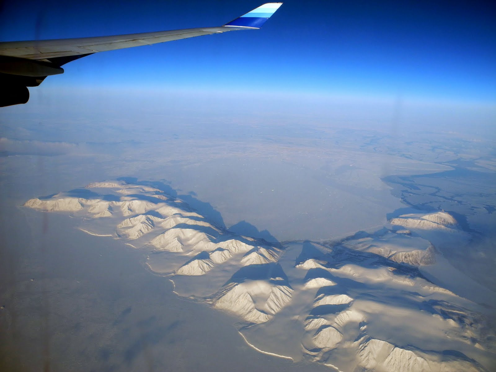 Fahrenheit minus 459 ( absolute zero): 30,000 ft view of frozen landscape