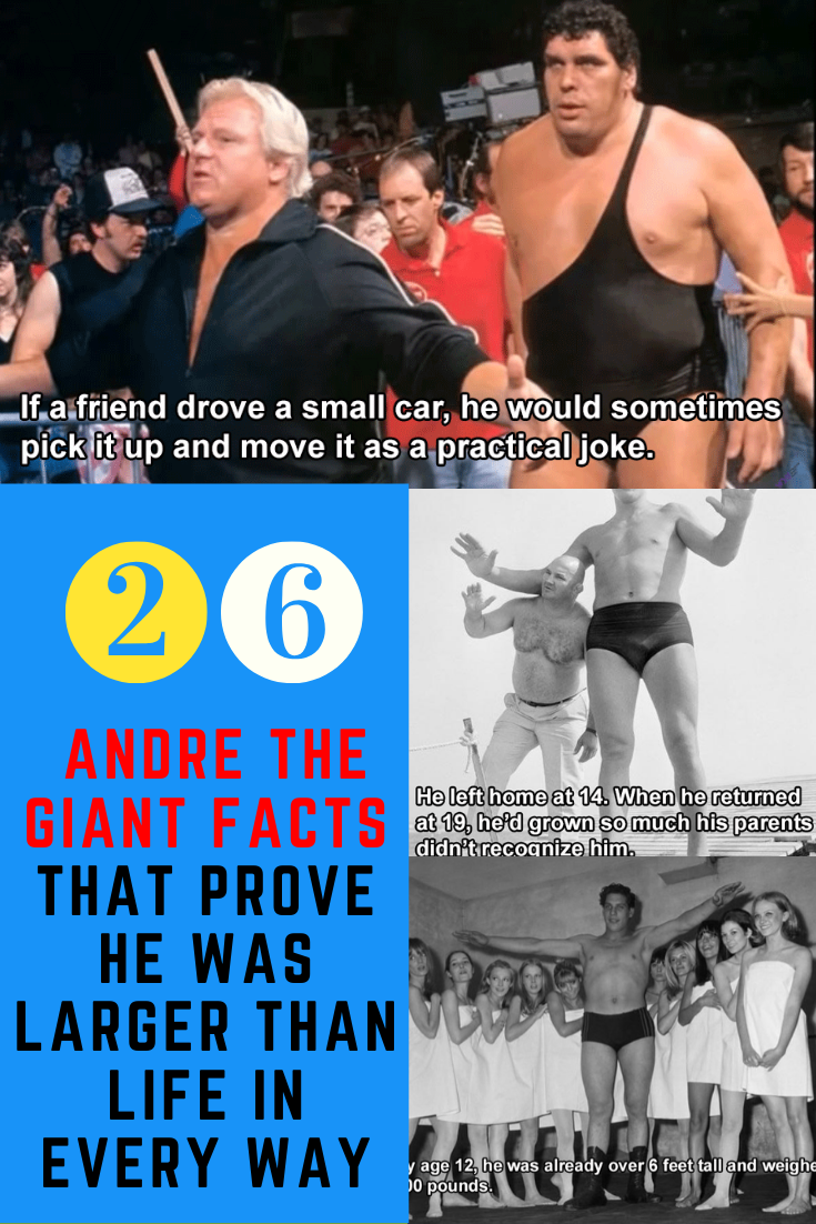 26 Andre The Giant Facts That Prove He Was Larger Than Life In Every Way