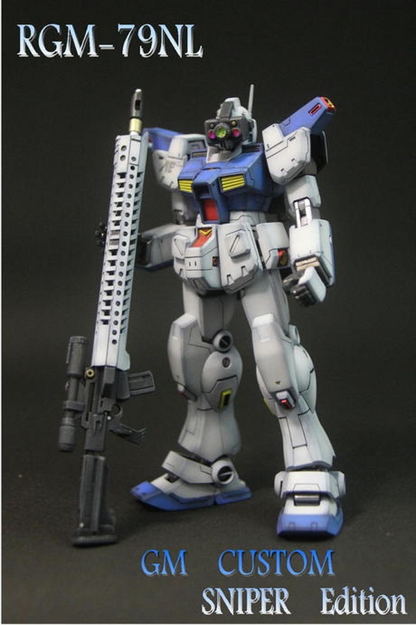Custom Build: HGUC 1/144 GM Custom "Sniper Edition"