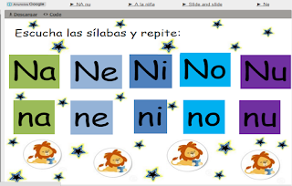 BLOG:Mi Lectoescritura.: Silabas ne,ni,no,nu,na