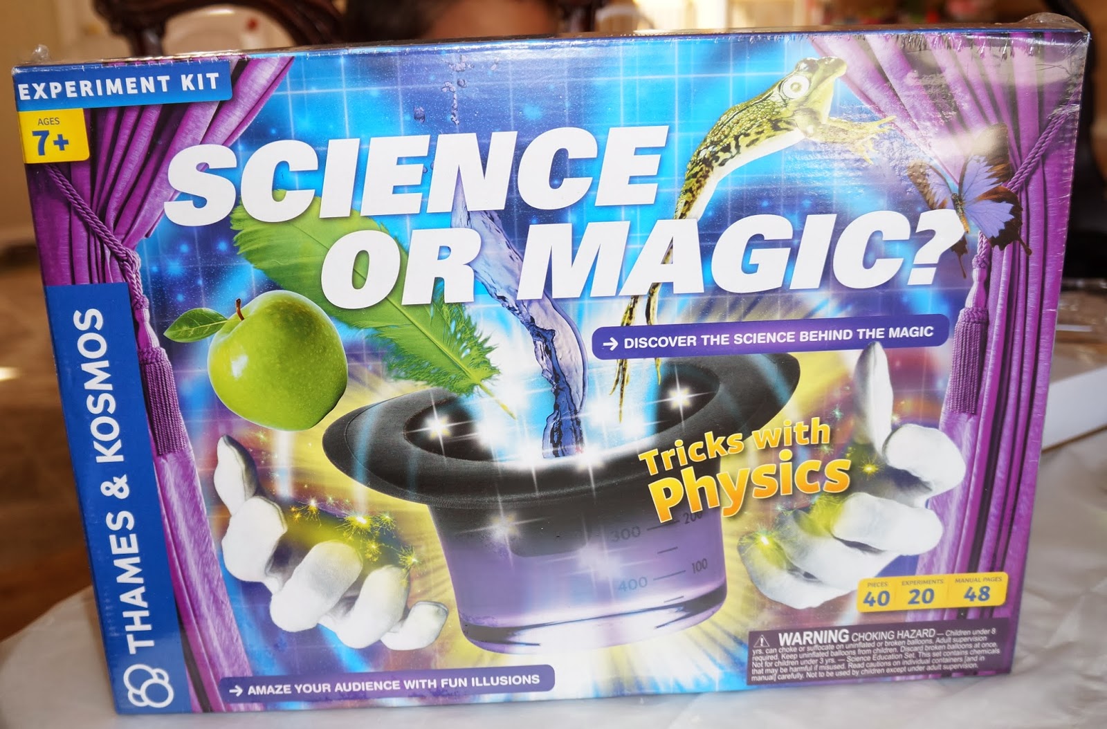 Evan and Lauren's Cool Blog: 11/15/13: Science or Magic Tricks with Physics