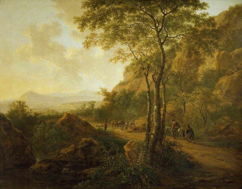 Flemish Landscape Painting of the XVII th century: Both, Jan Dirksz ...