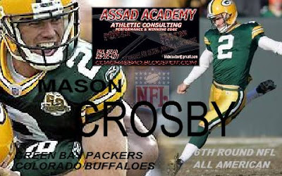 Paul Assad Specialist Scouting: Mason Crosby, CU - Green Bay Packers