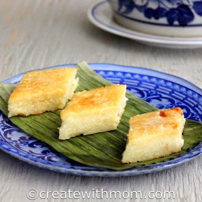 Create With Mom: Cassava Cake