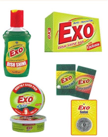 Marketing Practice: Exo : Anti-bacterial DIshwash Bar