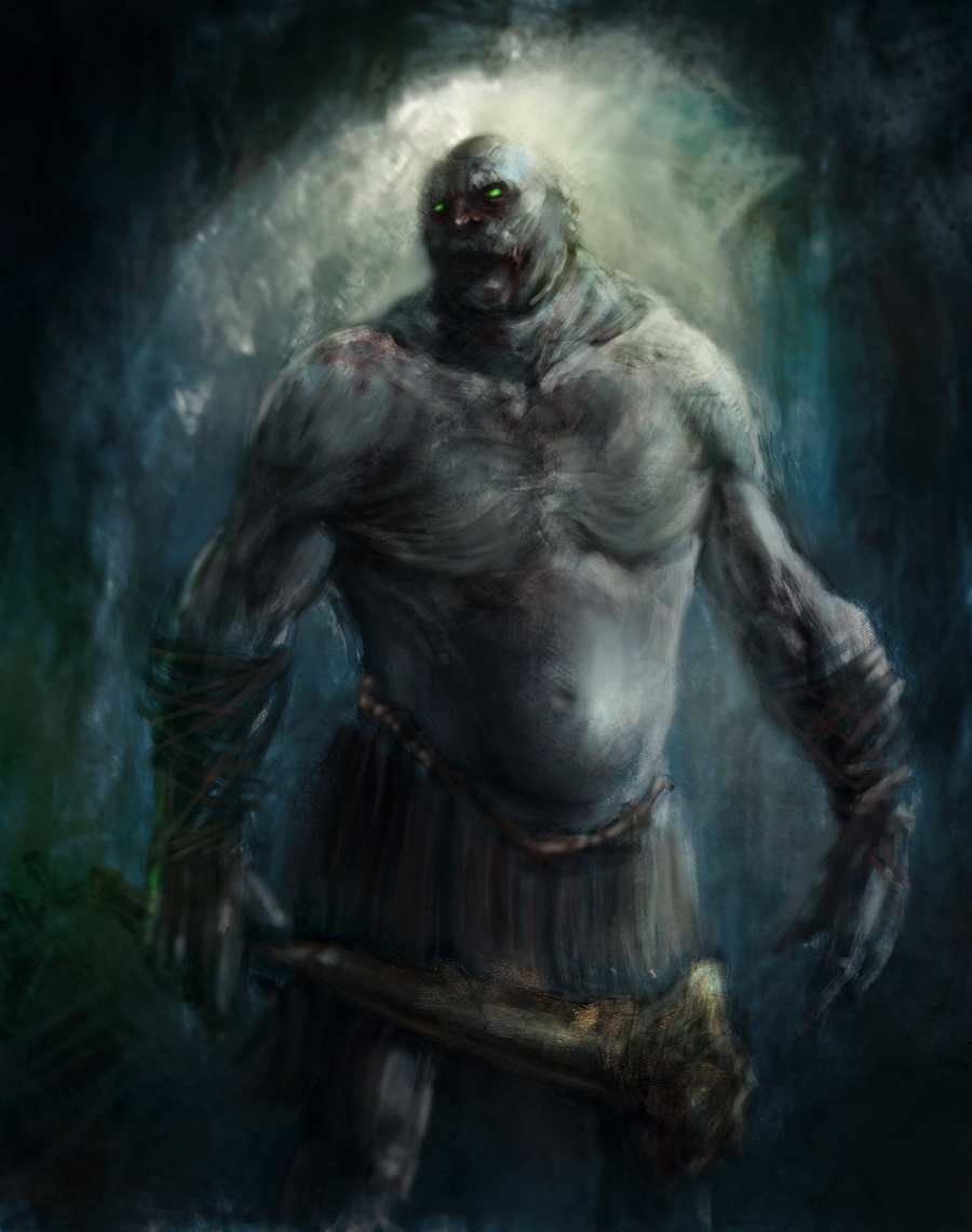 Incisive Artistry : Cavern Troll Concept Art