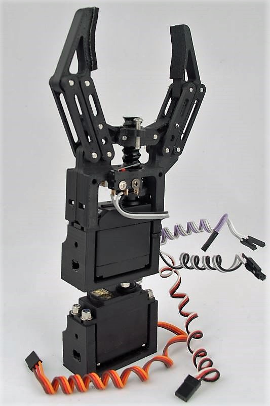 Andromina robot V.2.0: Robotic gripper and Arduino. Tutorial about a ...