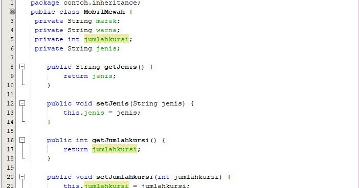 Enkapsulasi, Polimorfisme, dan Inheritance Dalam Java