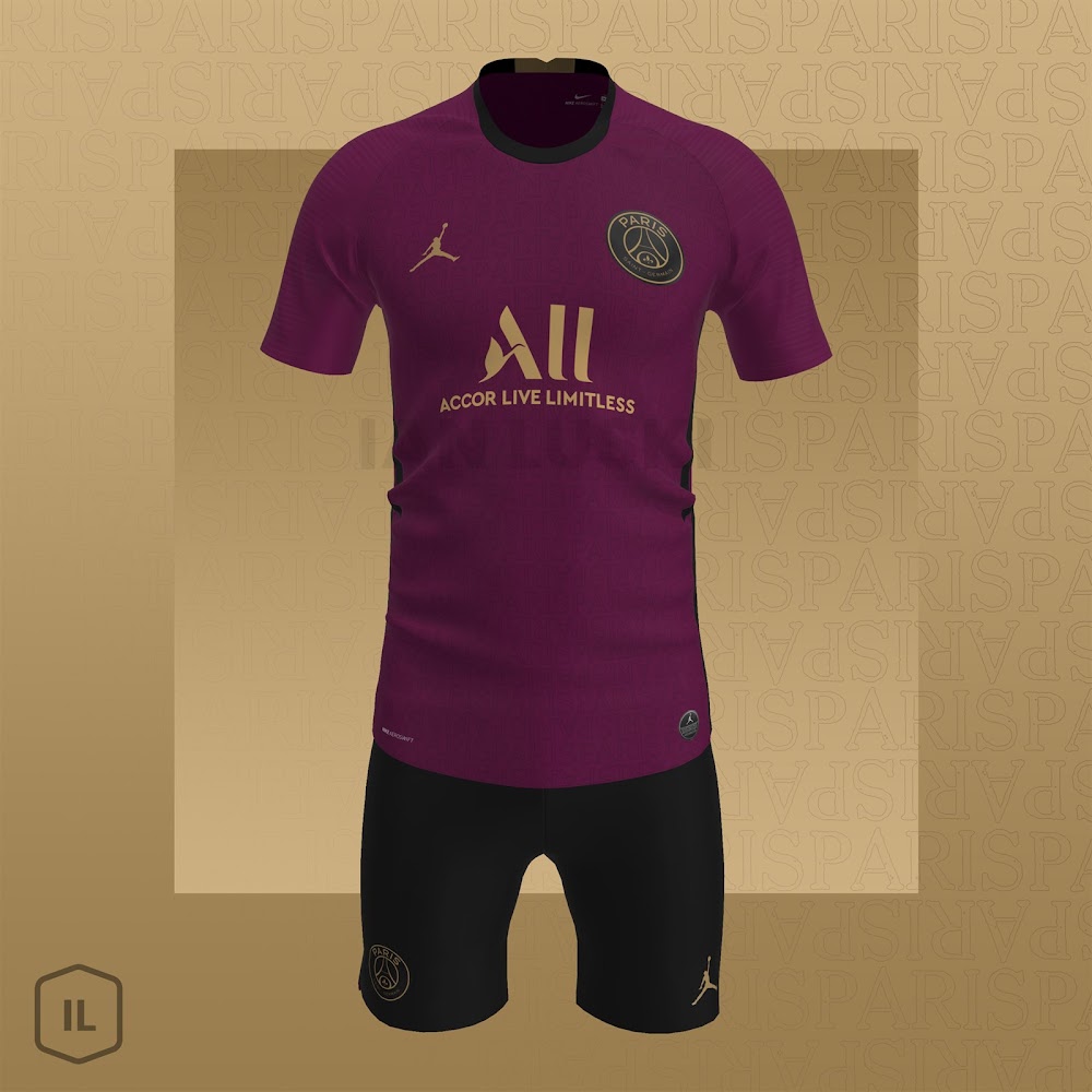 Jordan PSG 20-21 Concept Third Kit Revealed - Footy Headlines