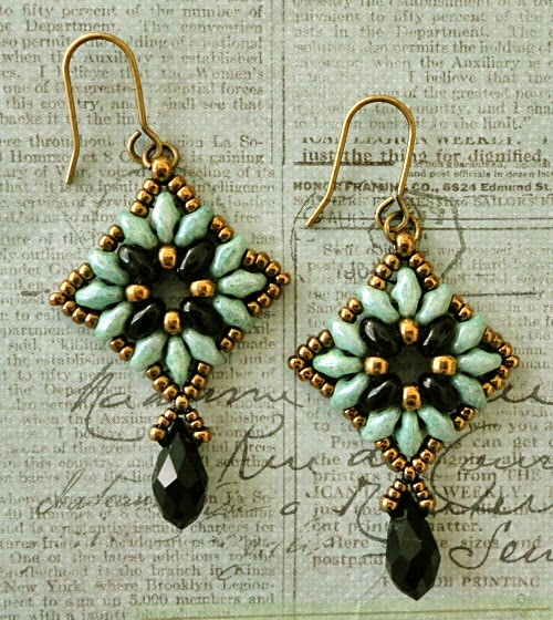 Linda's Crafty Inspirations: Mandala Earrings