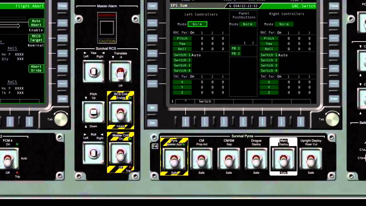 Orion Spacecraft Panel