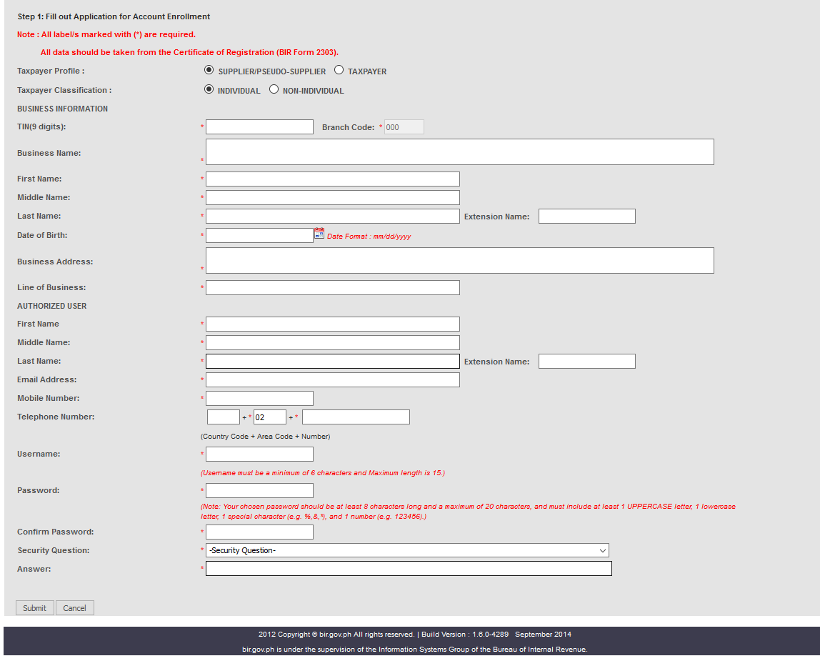 How to apply for EACCREG/ESALES account? ~ Exploring Life's Journey ...
