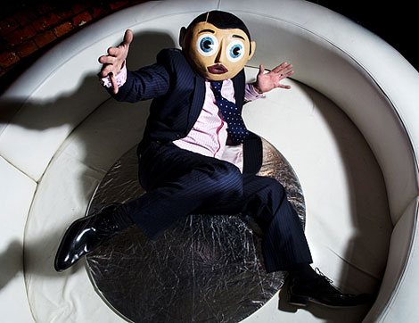 Frank Sidebottom Statue