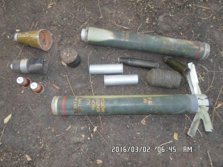 Photos: IED making factory discovered in Kumshe village in Borno ...