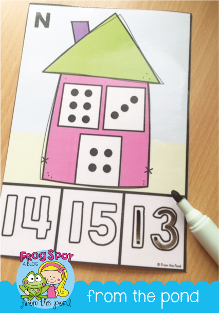 Addition Activity: House Count | From the Pond