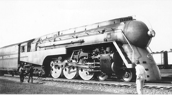Eddie's Rail Fan Page: New York Central Railroad streamlined Alco 4-6-4 ...