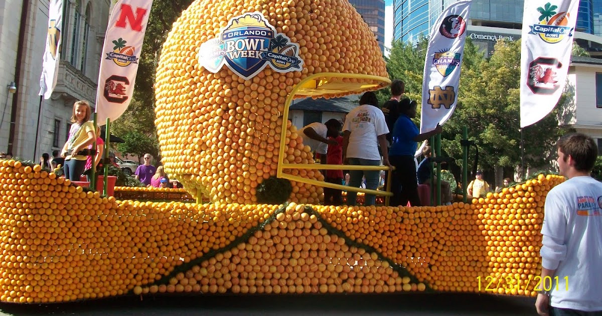Amiable Amy: Orlando Citrus Parade 2011