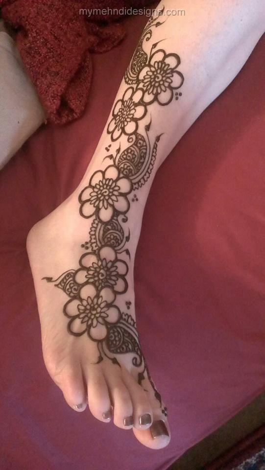 Arabic Mehndi Designs for Legs Awesome Collection - Mehndi Images