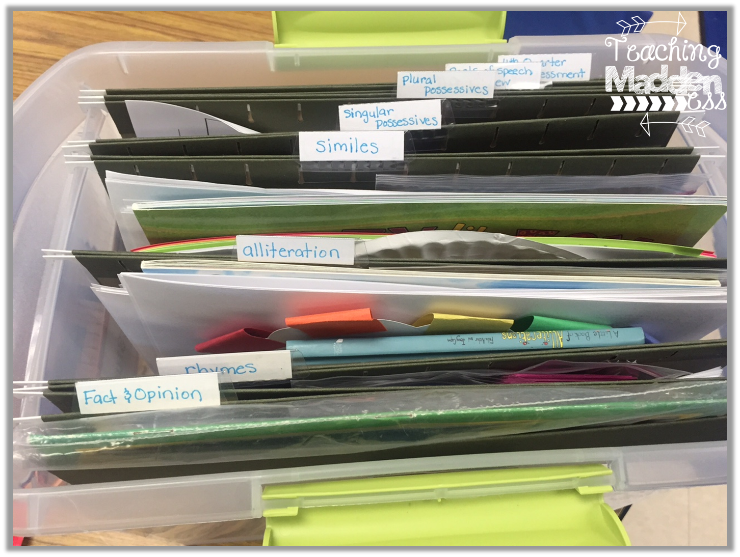 Lesson Plan Series {Organizing Units} - *Teaching Maddeness*