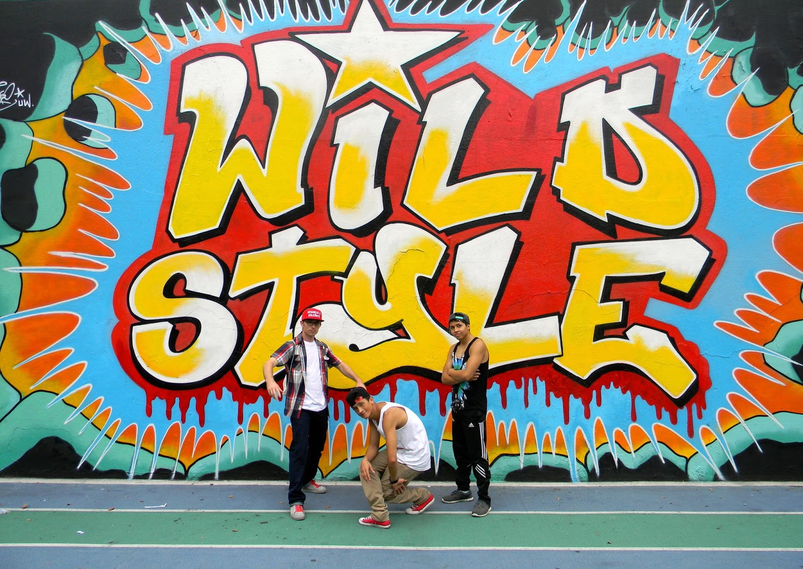 ART & FASHION SALON: Rocking It At The GRAFFITI HALL OF FAME; Wild ...