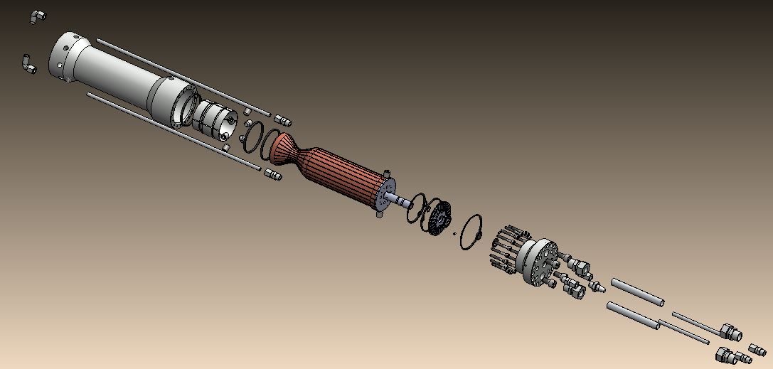 A-1 liquid rocket engine: Design