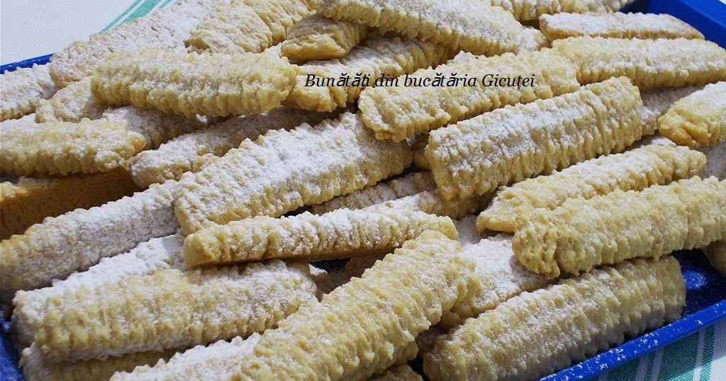Biscuiti spritati de casa -reteta copilariei - Bunătăți din bucătăria ...