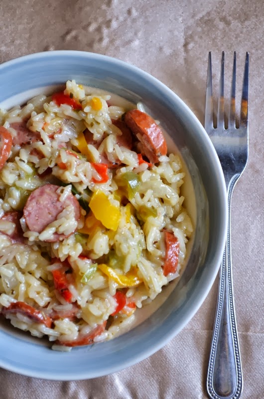 For the Love of Dessert: Cajun Sausage Risotto