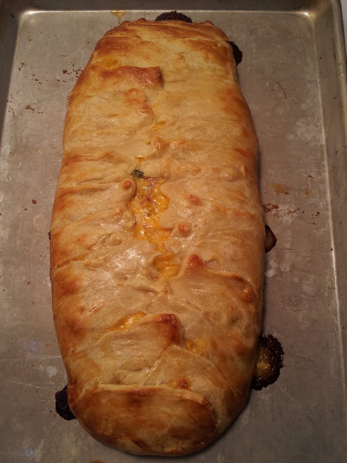 COVERED IN BACON: Broccoli Cheddar Braid