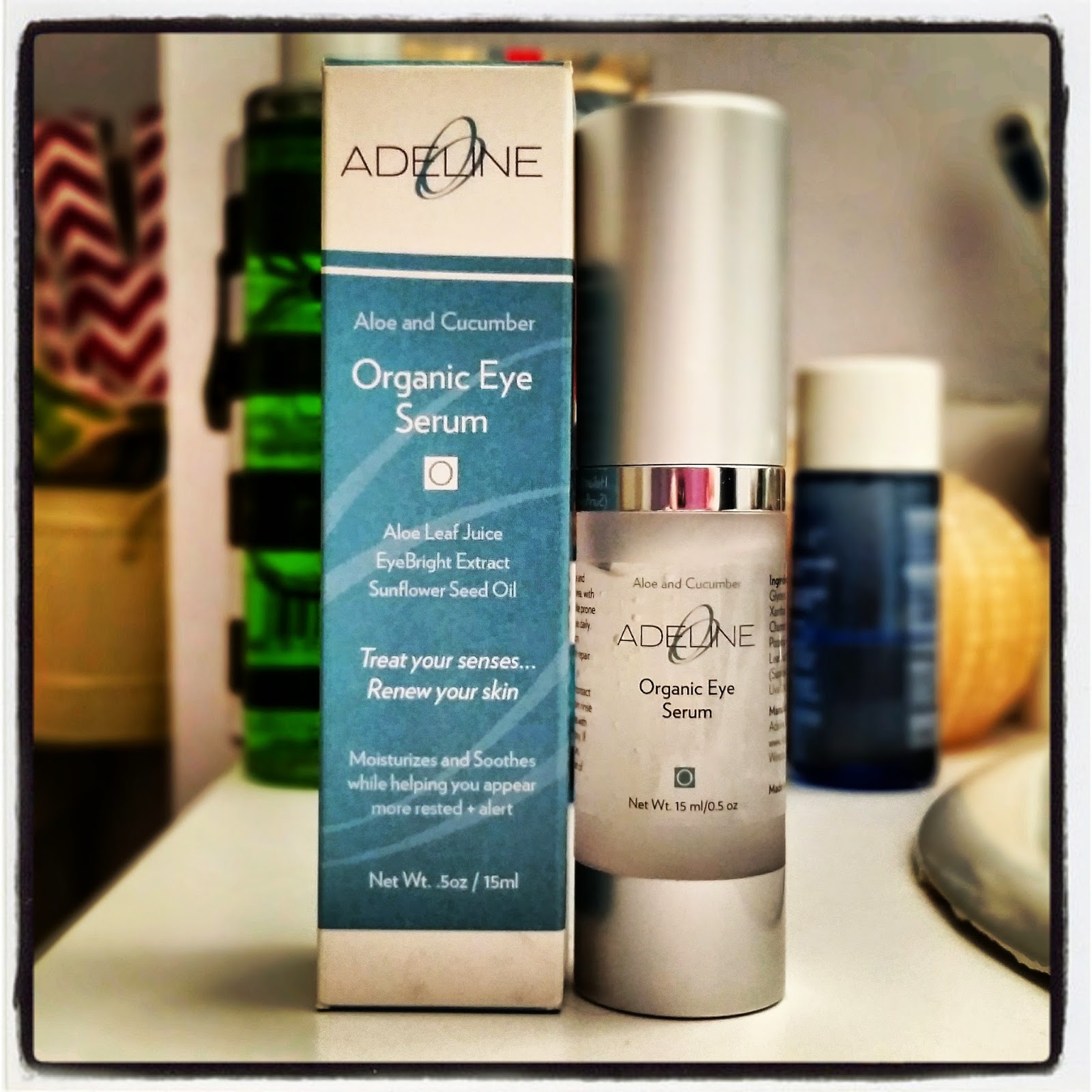 The Soap Lady: Reviews of a trio of products by Adeline Skin Care.